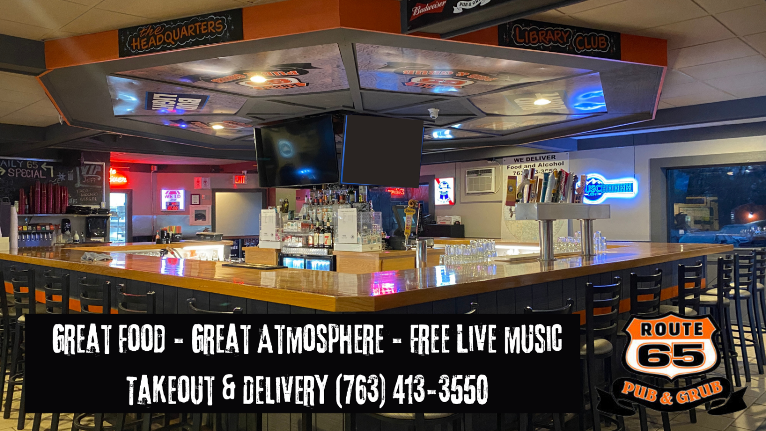 Best Pub Anoka County | Route 65 Pub & Grub | Live Music
